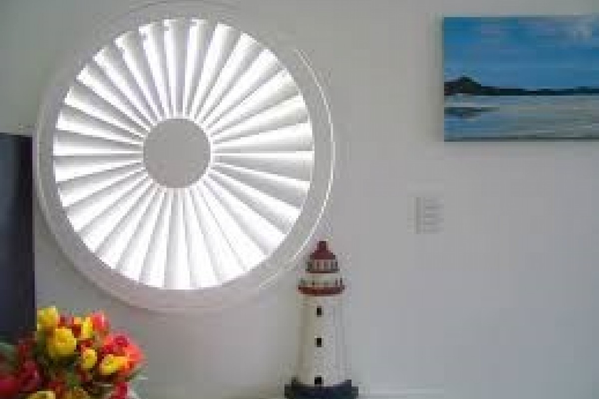 Premium Circle Poly Shutter from Direct Buy Blinds